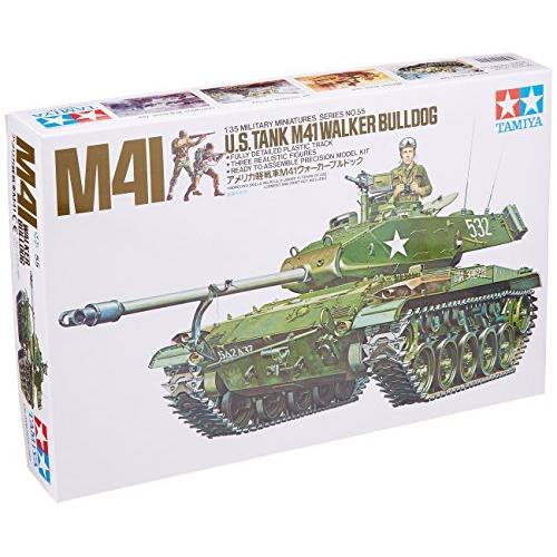 TAMIYA TM35055 1/35 Military Miniature Series No.55 US Army Light Tank M41 Walker Bulldog ...
