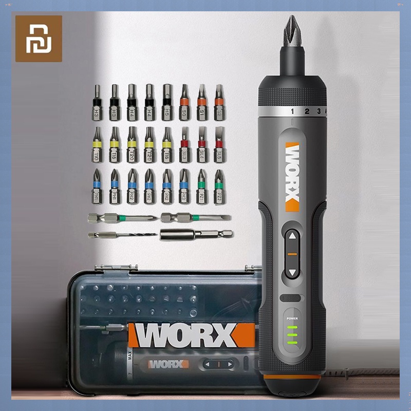 Youpin Worx 4V WX242 Electric Screwdrivers Set Manual Automatic All-in-one Wireless Precision ...