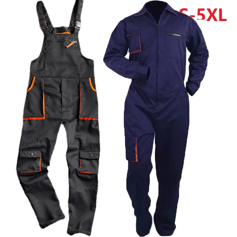 Work Overall Uniforms Men Women Working Coveralls Welding Suit Car ...