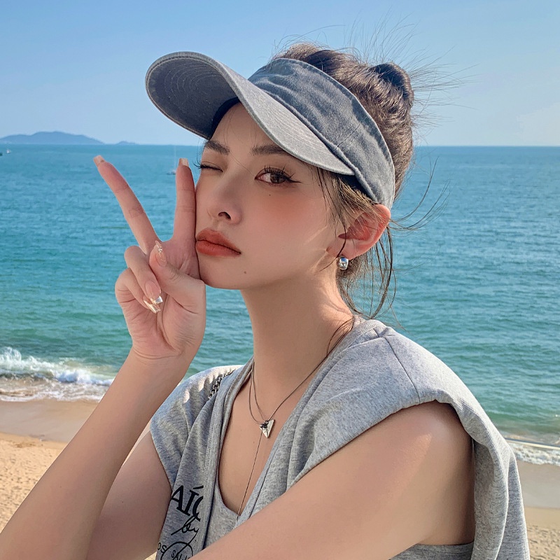Korean Style Hollow Top Hat Cowboy Cap | Shopee Singapore