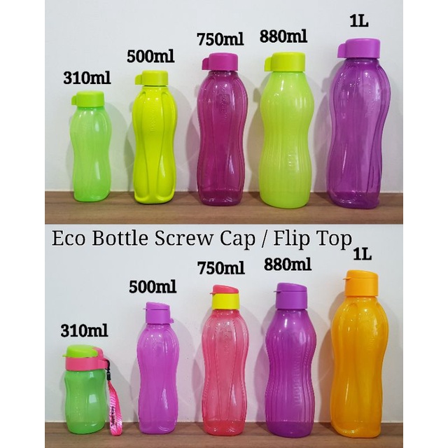 Tupperware Eco Bottle 500ml,310ml,750ml, 880ml or 1L | Shopee Singapore
