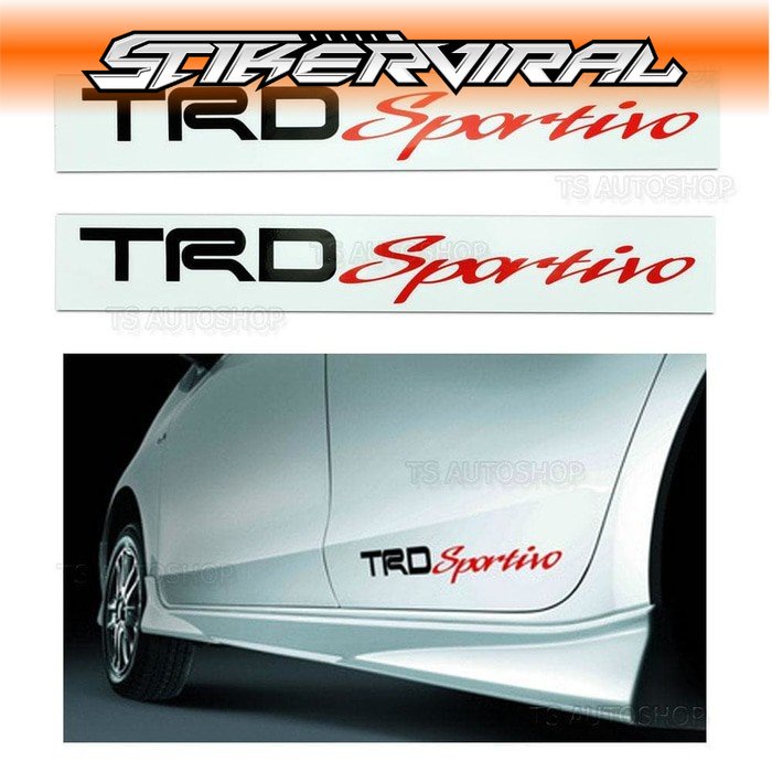 TRD Sportivo sticker, TRD Sportivo car sticker | Shopee Singapore