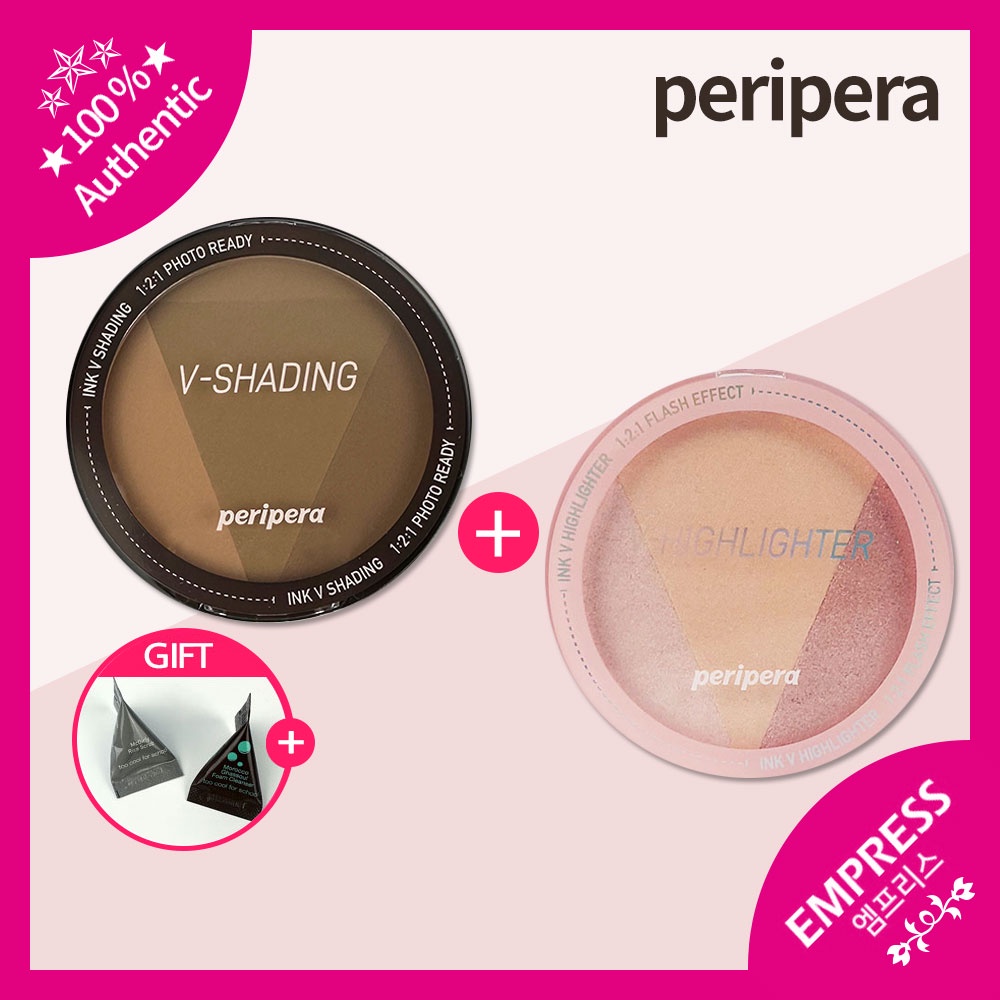 [Peripera] Ink V Shading 9.5g + Highlighter 8.3g | Shopee Singapore
