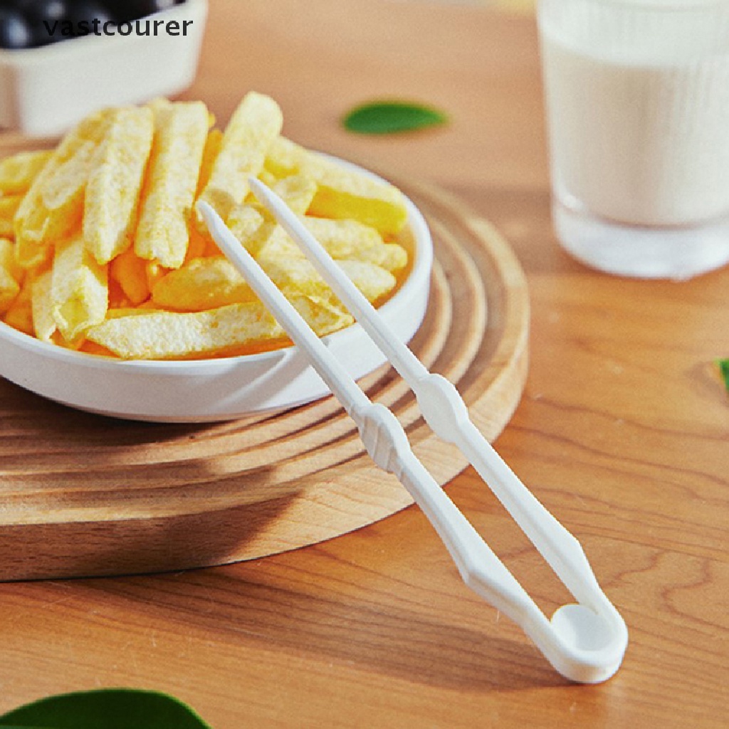 Vast Snack Finger Chops Portable Potato Chip Tongs Salad Food Clip Chop ...