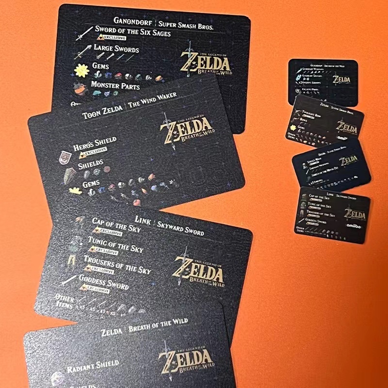 The Legend of Zelda Tears of the Kingdom Switch Amiibo NFC Linkage Card ...