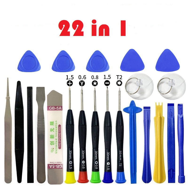 22 in 1 Disassemble Hand Tool Kit Opening for Laptop Computer Tool ...