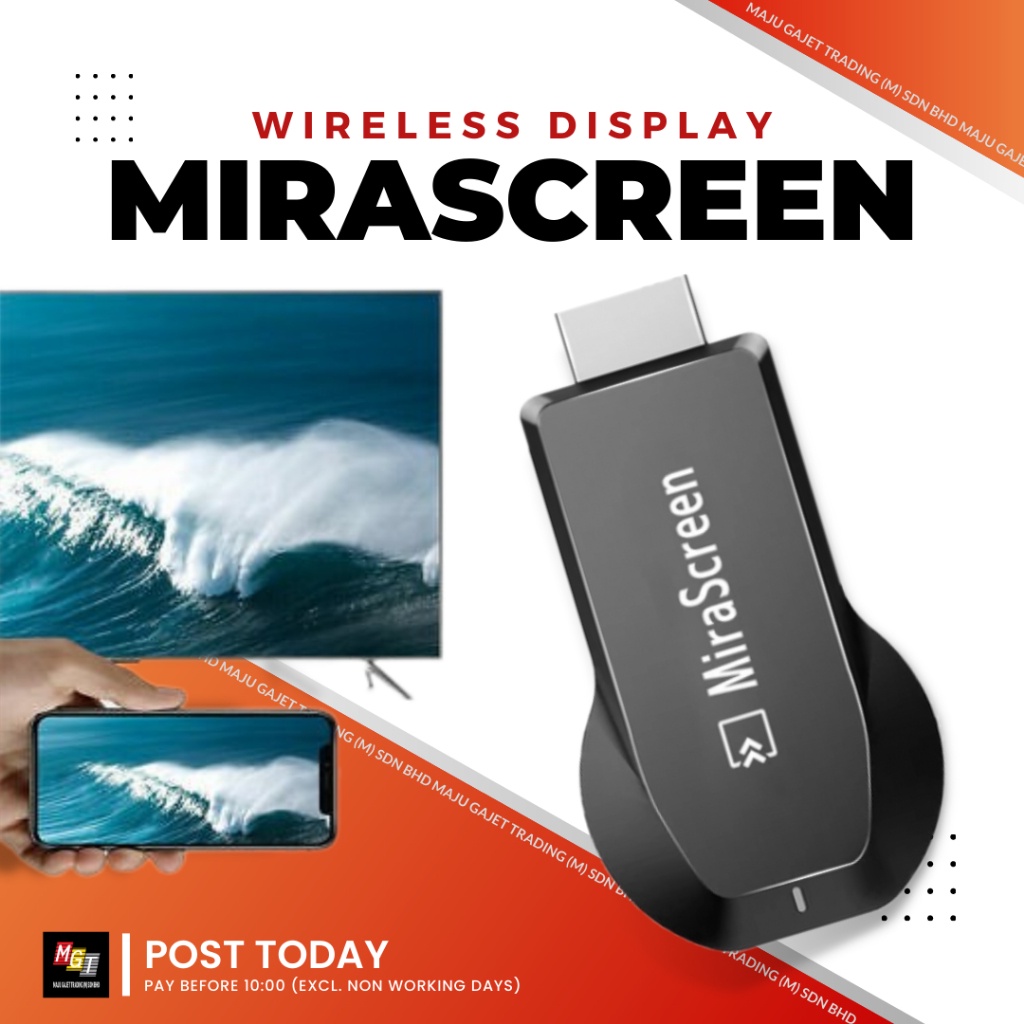 MiraScreen Screen Mirroring Wireless Display HDMI from Phone to TV ...