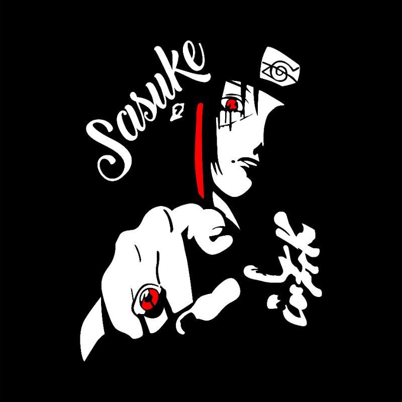 Sasuke Sticker, Sasuke Sticker, Sasuke Sticker, Anime Sticker, Anime ...