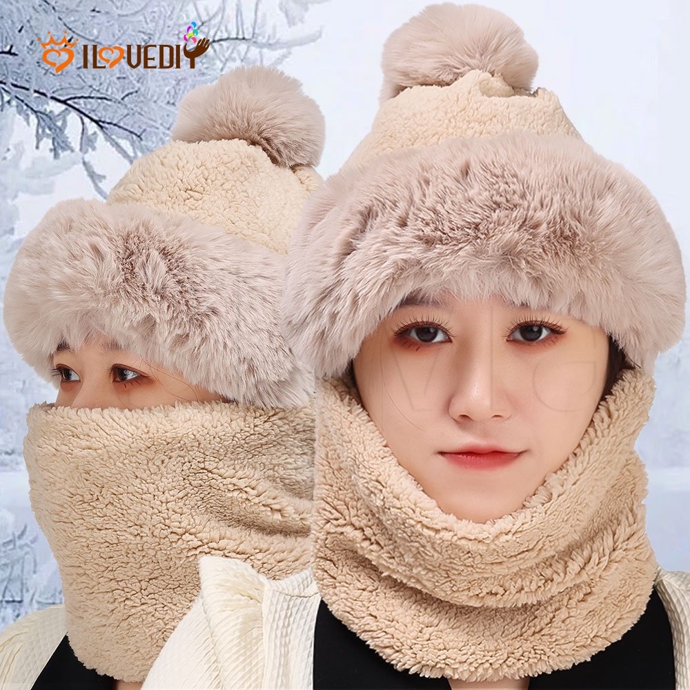Neck Warmer Beanies Pullovers Warm Fashion Scarf Caps Soft Winter ...