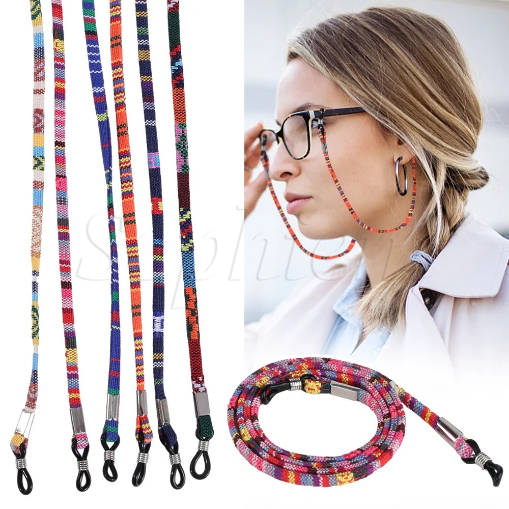 Glasses String Eyeglass Strap Chain Colorful Neck Cord Eyewear Glasses ...