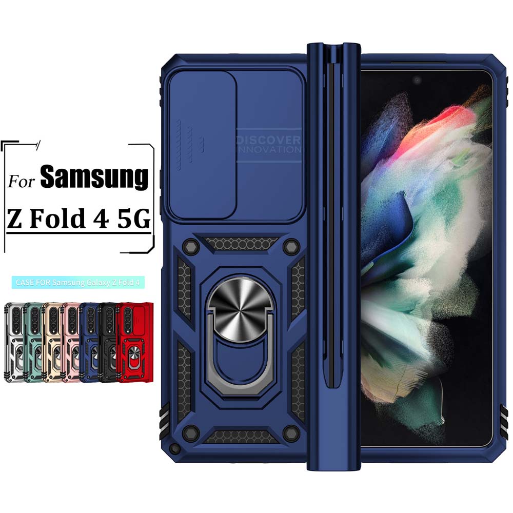 Anti-peek case with sliding cover For Samsung Galaxy Z Fold 4 case ...