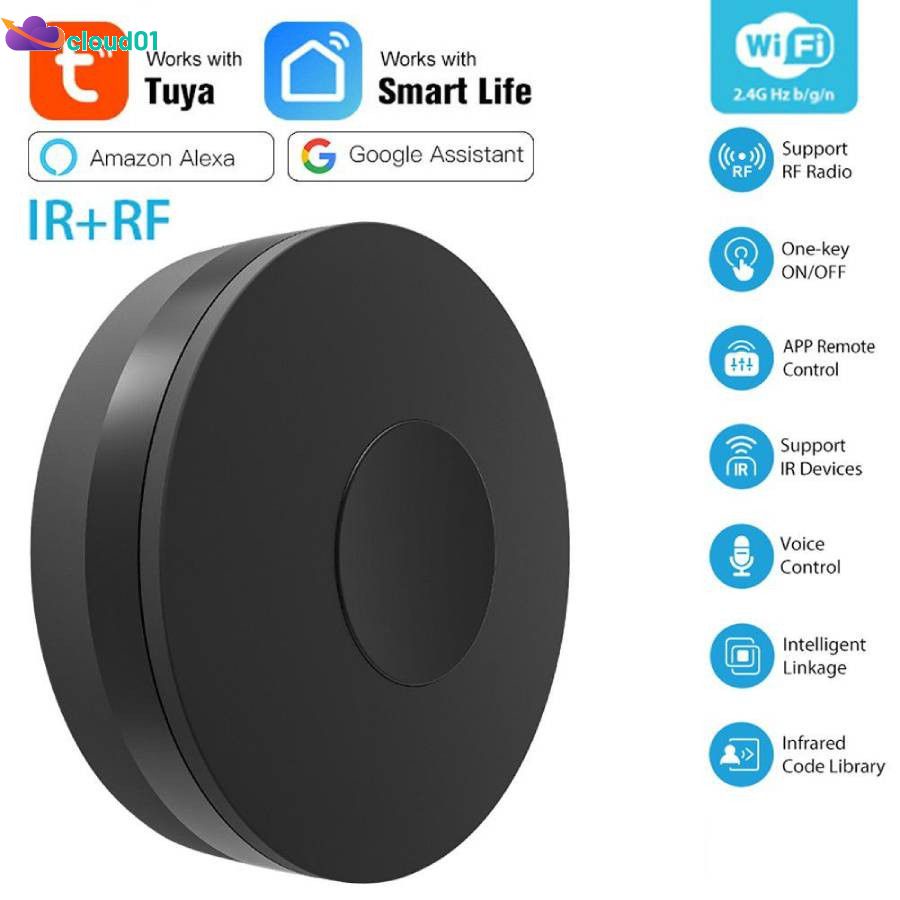 Wifi Ir Rf Smart Remote Control Universal Infrared Rf433 Support App ...