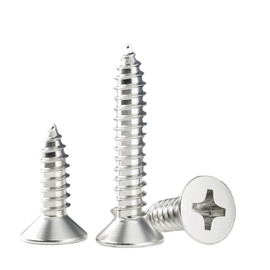 [Quick Shipment-] SUS304 Countersunk Head Flat Self-Tapping Screw ...