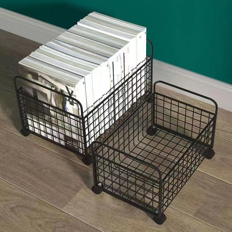 Table Shelf, Movable Textbook Storage Box, Student Mounted Book Roller ...