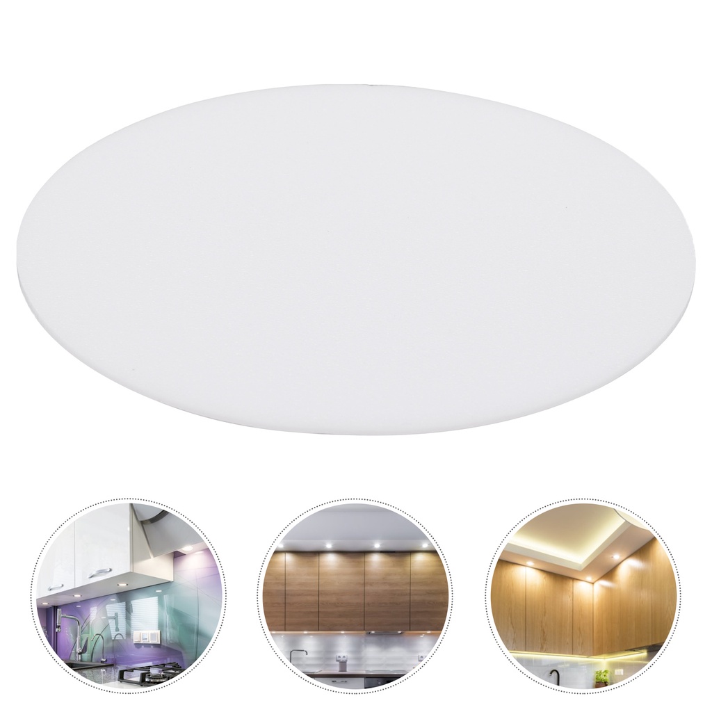 LED Light Cover Spotlight Lampshade Diffuser Disc Glass 10 Pcs | Shopee ...