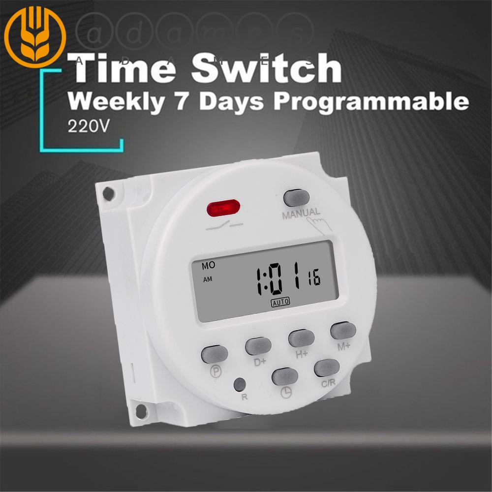 ADAMES Time Relay Programmable Automatic Loop Programmer Digital Timer ...