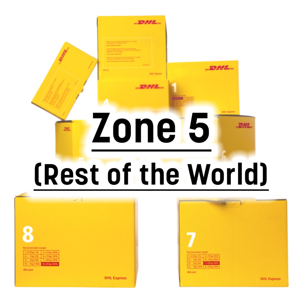 [Jaz Authentic] DHL Express Easy Oversea Delivery Service, Zone 5 (Rest of the World) | Shopee ...