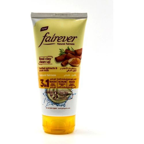 Fairever Natural Fairness Cream Herbal Extract N Pure Milk 50g | Shopee ...