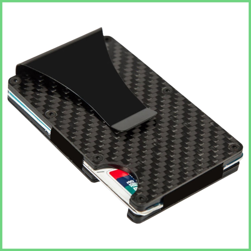 Ridge Wallets for Men RFID Blocking Minimalist Metal Card Holder Anti ...