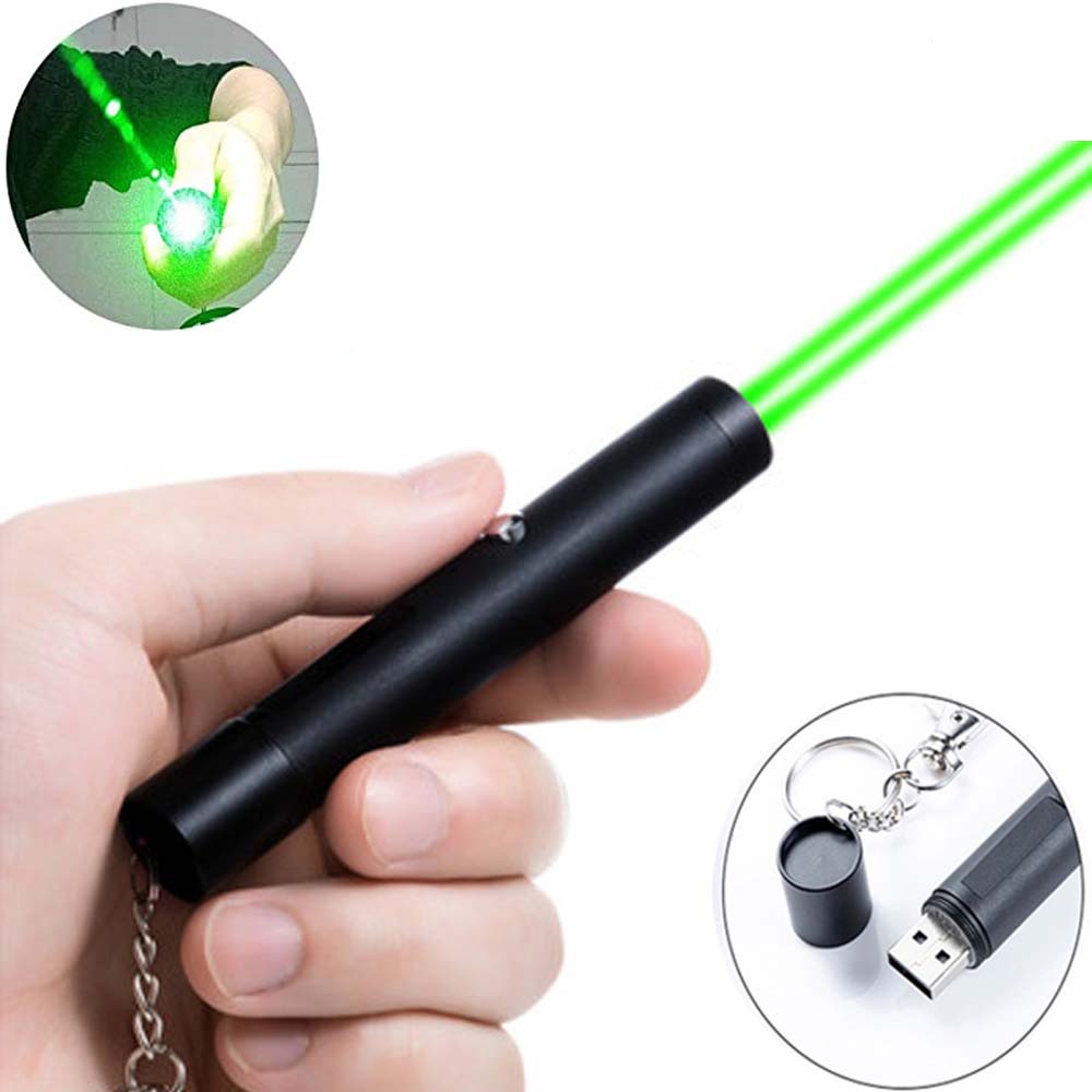 High Powerful Green Laser Torch Pointers-713 Continuous Line Built-in ...