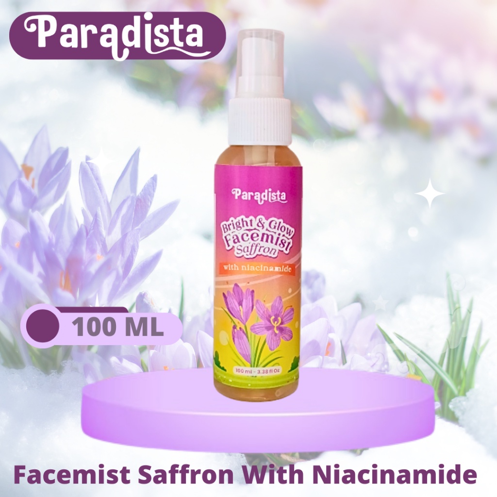 Paradista FACE MIST SAFFRON WITH NIACINAMIDE - SAFFRON WATER Original ...