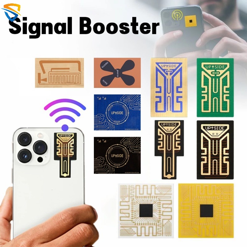 New Upgraded Universal Mobile Phone Antenna Signal Enhancement Stickers ...