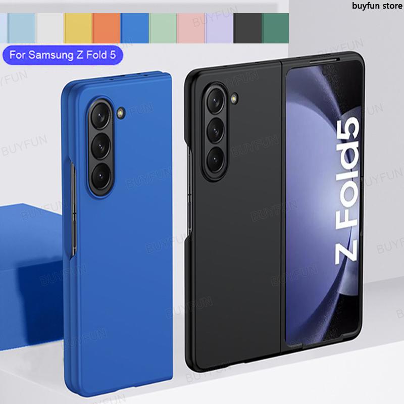 For Samsung Galaxy Z Fold 6 5 5G Fold6 zFold6 Case Ultra Thin Skin Feel ...