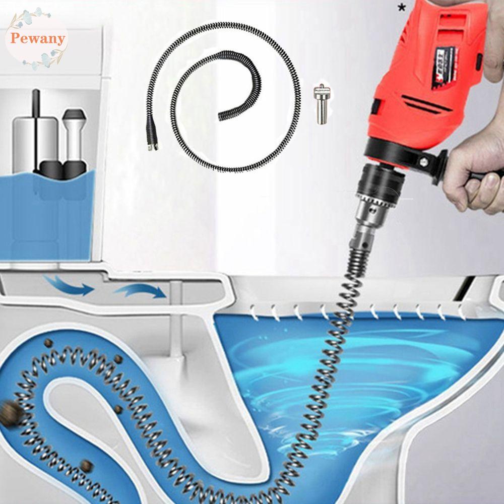 PEWANY Multifunctional Drain Cleaner Dredging Spring Electric Drill ...