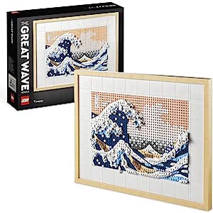 LEGO Art 31208 Hokusai – The Great Wave Building Kit (1,810 Pieces ...