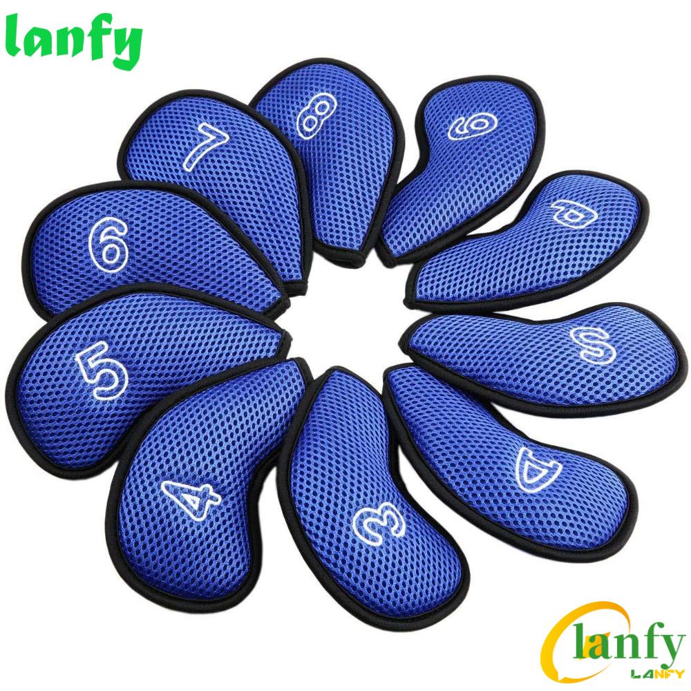 LANFY Sports Golf Club Cover Durable Golf Iron Covers Set Golf ...