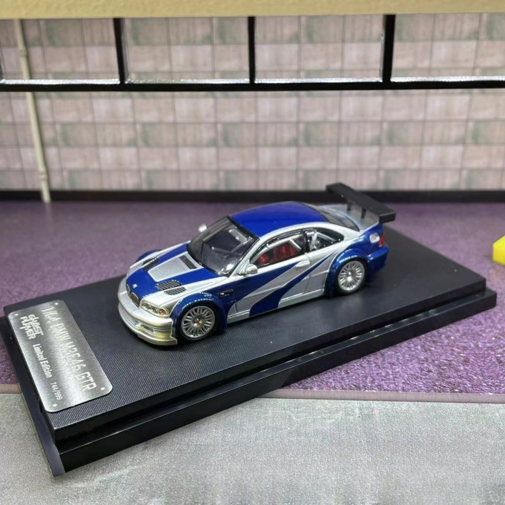 DCM 1/64 BMW M3 GTR E46 Need For Speed Die-Casting Alloy Model Car ...