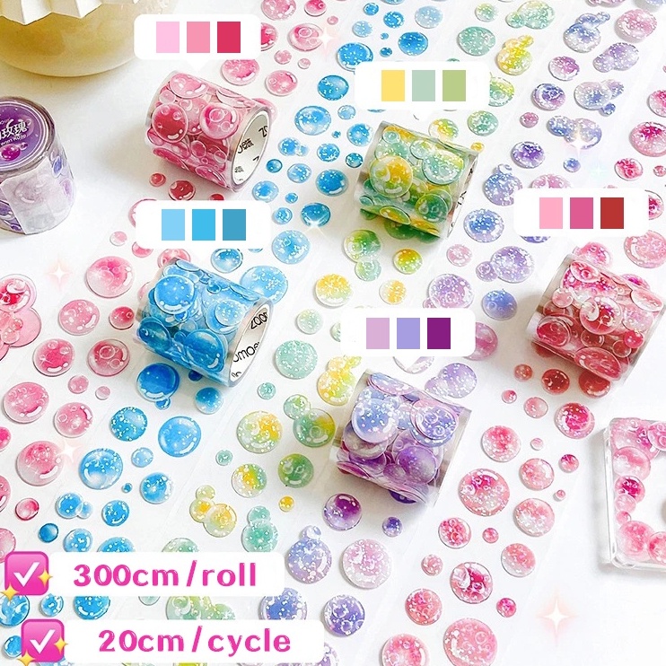 Glitter Sequins Decorative Labels / Students Stationery for Diary ...