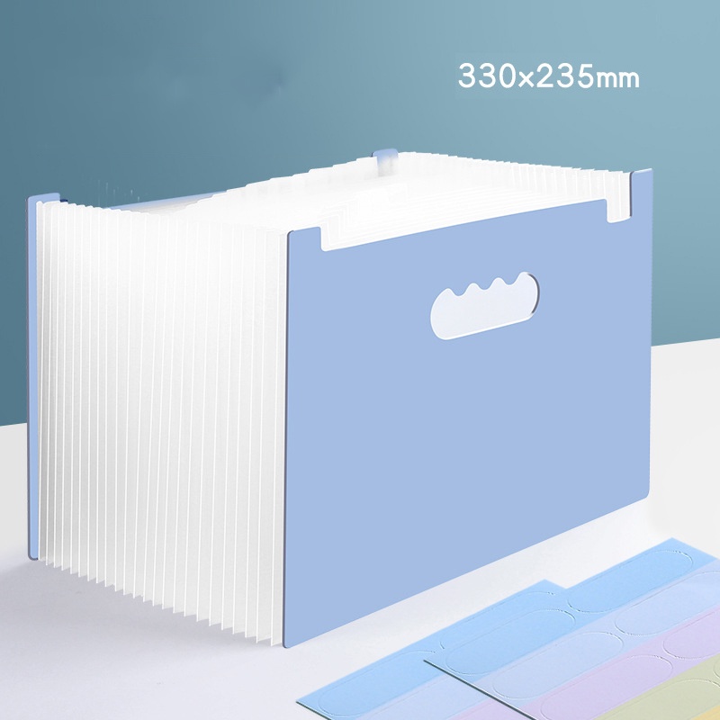 25 Pockets Expanding File Folder, Upright & Open Top, Larger Capacity ...