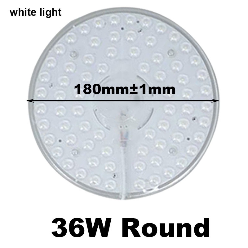 36W 24W 12W LED Ring PANEL Circle white Light source SMD2835 chips LED ...
