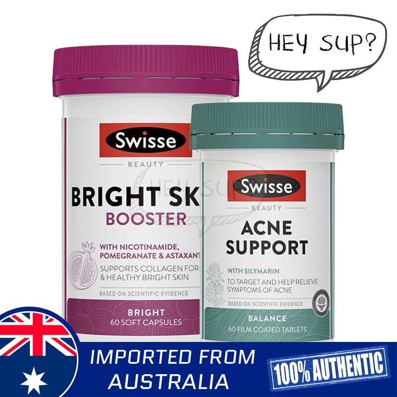Swisse Beauty Magic Supplement Value Combo (Acne Support & Bright Skin Booster) | Shopee Singapore
