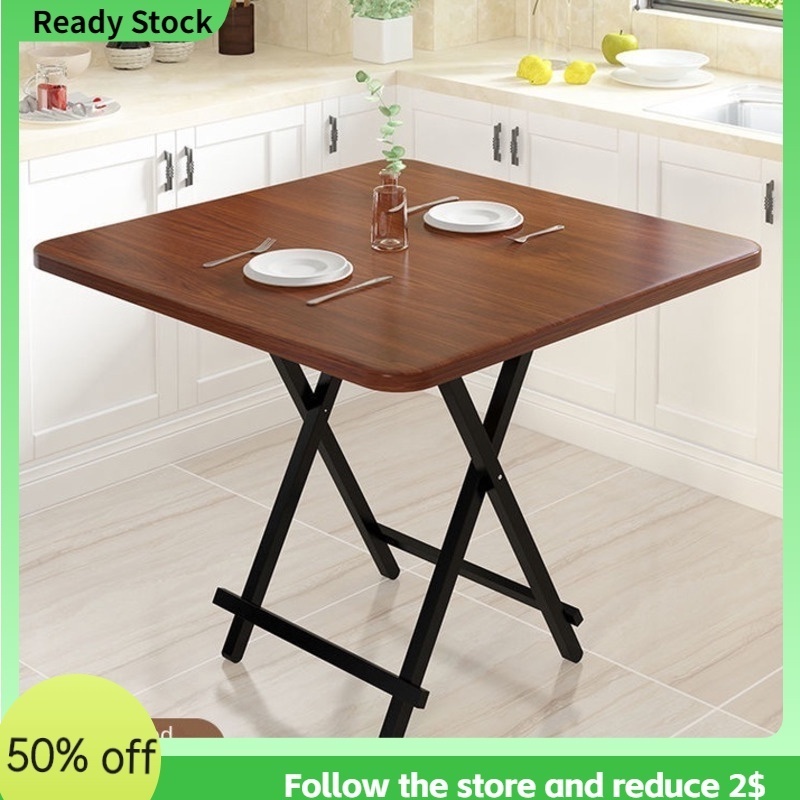 New Morden Simple Foldable Table Household Dining Table Simple ...