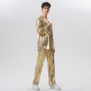 INCERUN Men's Fashion Flash Two Piece Set | Shopee Singapore