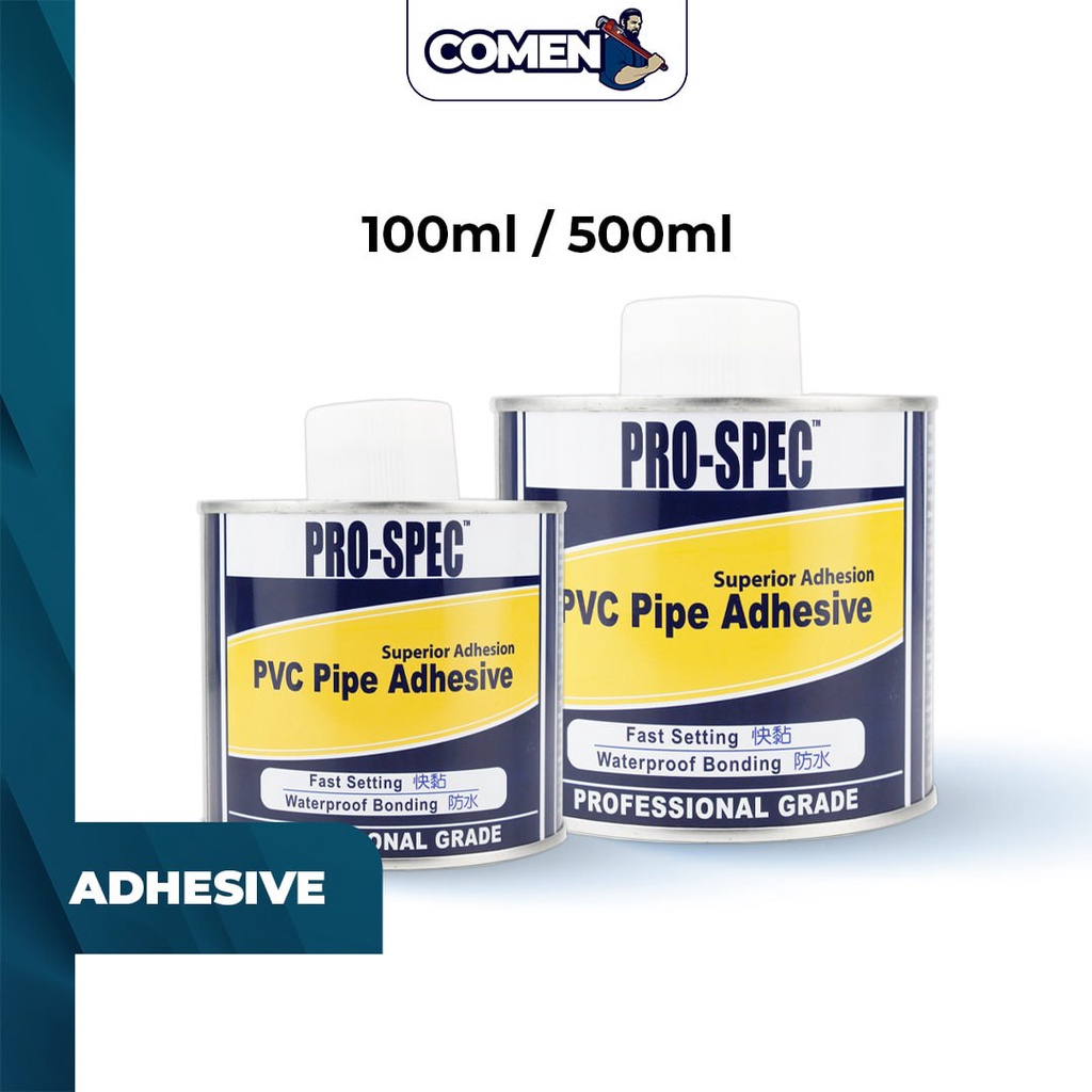SELLEYS Pro-Spec PVC Pipe Adhesive Superior Glue Adhesion CPVC UPVC ...