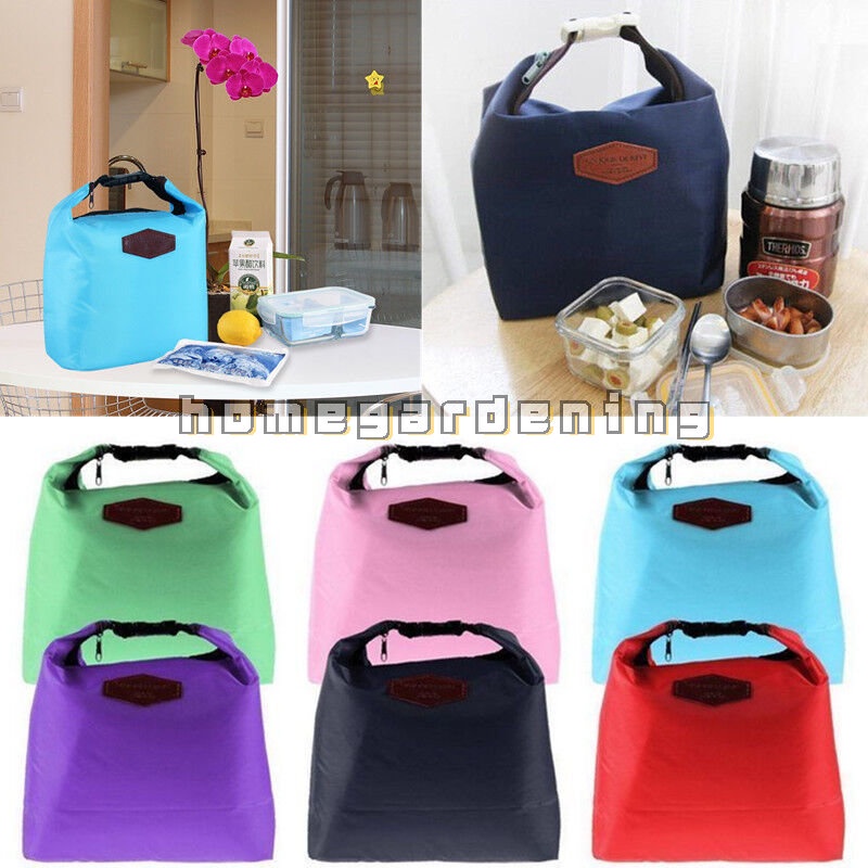 Portable Thermal Insulated Lunch Box Picnic Storage Handbag Food ...