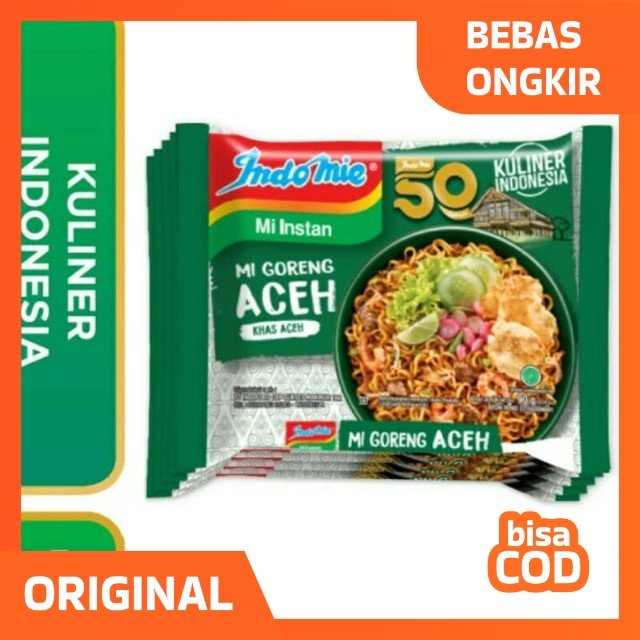 Indomie Mi Goreng Aceh (Package Of 5pcs) | Shopee Singapore