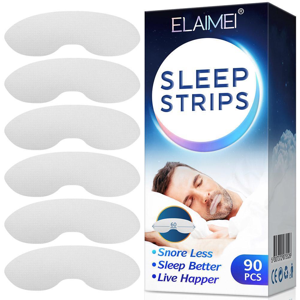 90Pcs Mouth Tape Sleep Strip For Sleeping Less Mouth Breathing Tape To ...