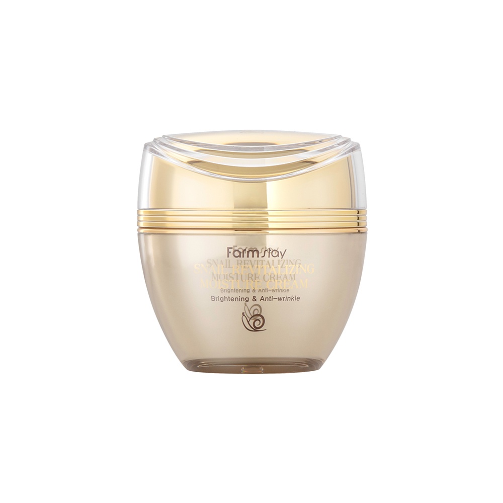 FARMSTAY SNAIL REVITALIZING MOISTURE CREAM 50ml ★Korea cosmetics ...
