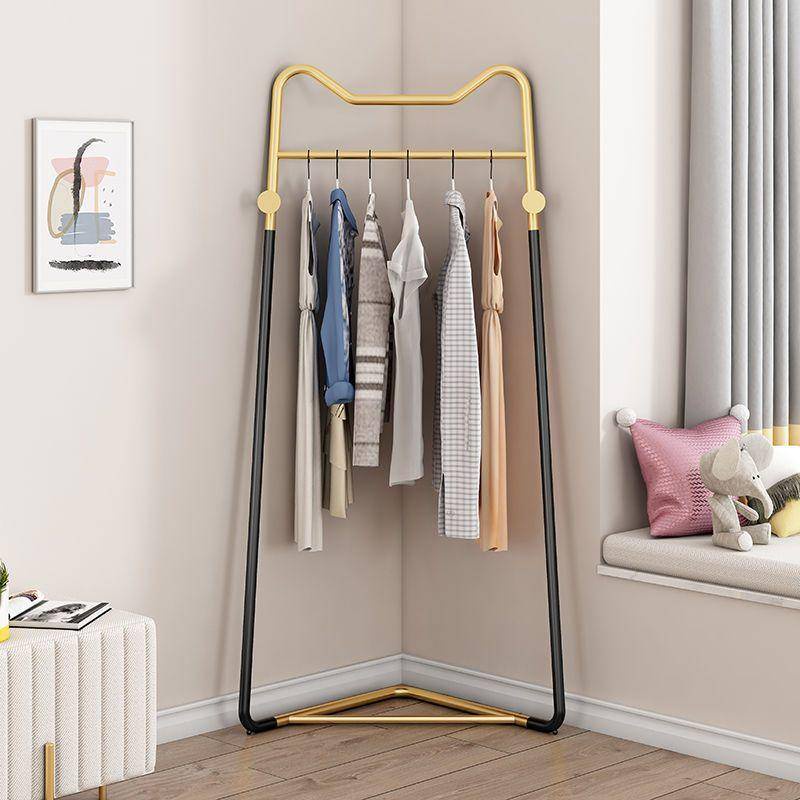 Corner clothes rack, floor to ceiling, bedroom corner clothes rack ...