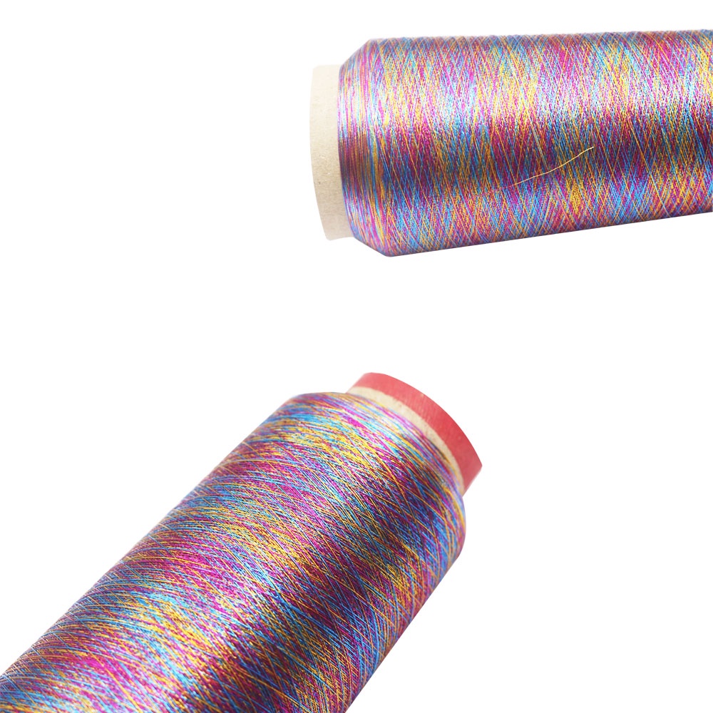 3000 Meter Colored/gold/silver Tricolor Metal Sewing Thread Embroidery ...