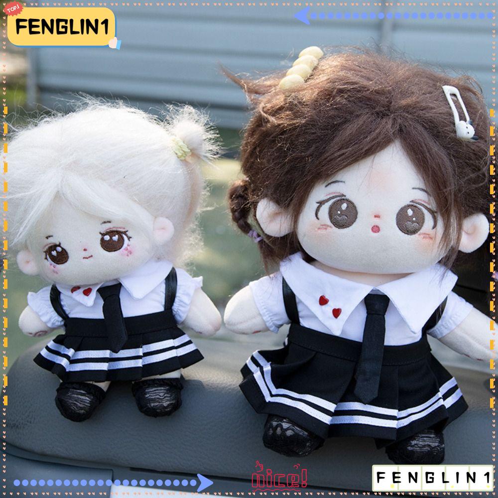 FENGLIN Doll Clothes, Black&White Academic Style Doll Skirt Suit, Cute ...