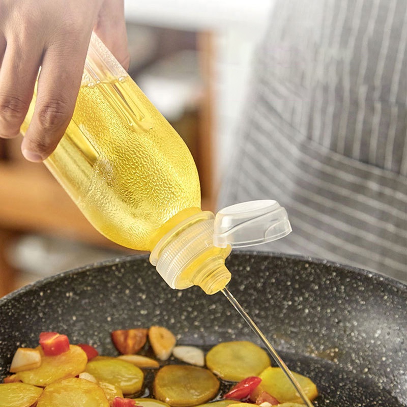 Squeeze Oil Bottle Kitchen Spray Bottles Dispenser Leak-proof Bottle ...