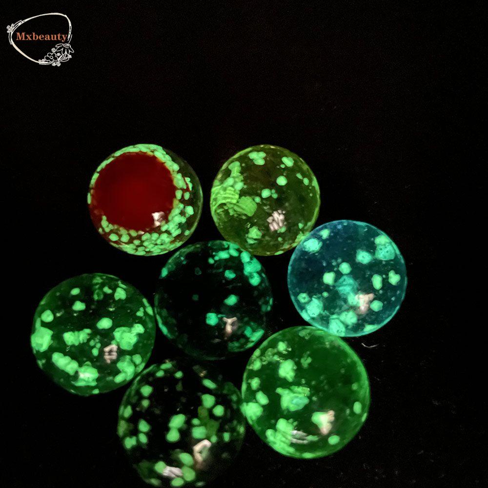 MXBEAUTY 12mm Glass Marbles Home Decor Small Marbles Luminous Glass ...