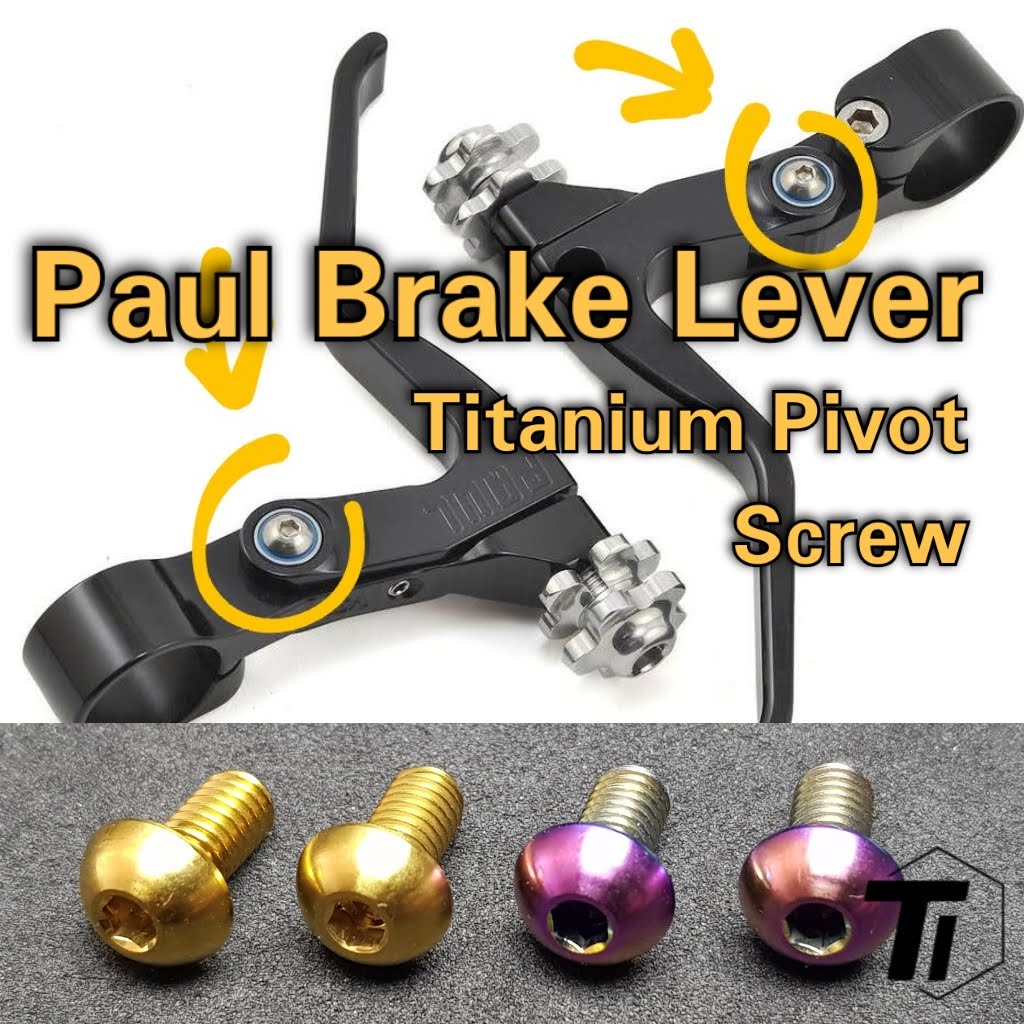 Titanium bolt for Paul Brake Lever Pivot Canti Love Paul Component ...