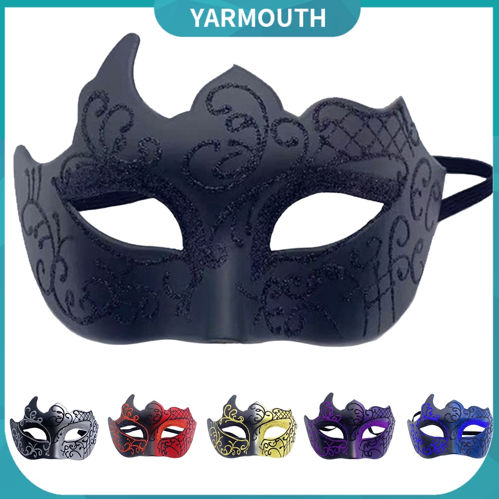 YYR_ Good Breathability Men Face Cover for Festival Party Bar ...