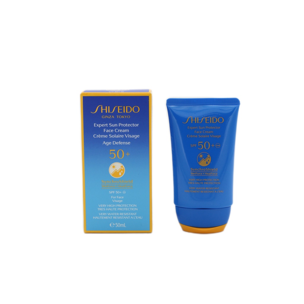 SHISEIDO Expert Sun Protector Face Cream SPF50+ 50ml | Shopee Singapore